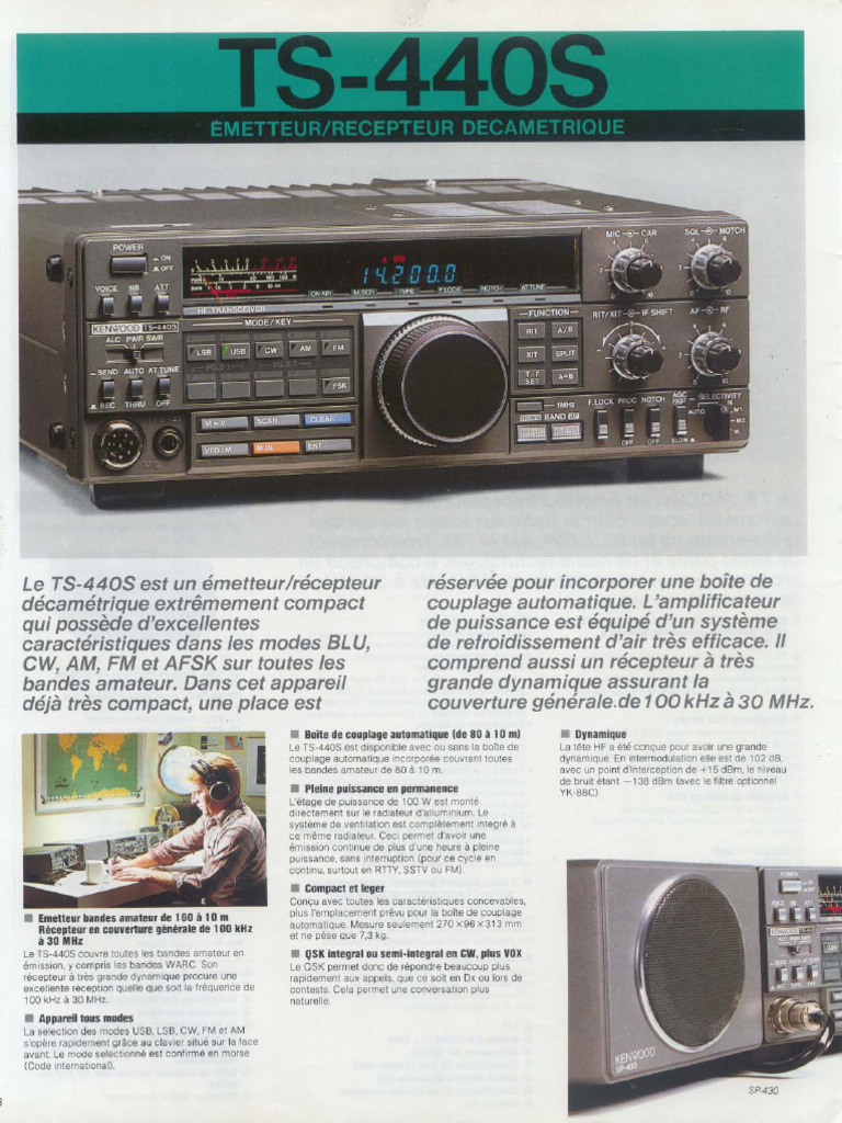 TS-440S Broch FR | PDF