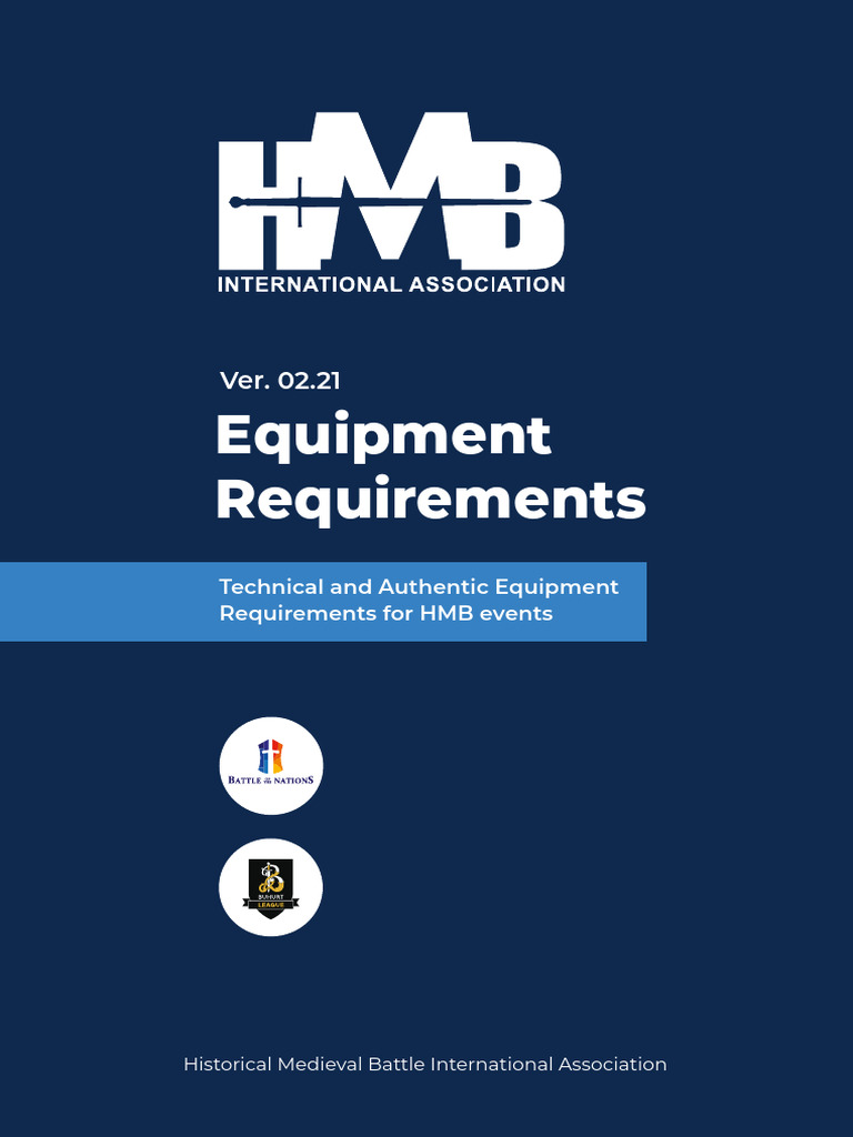 Technical and Authentic Requirements HMBIA | PDF | Shield | Screw