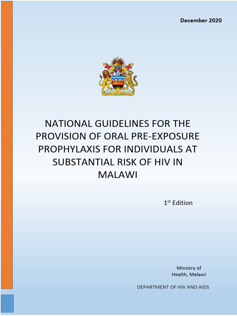Prep Guidelines Updated | PDF | Hiv/Aids | Sexual Health