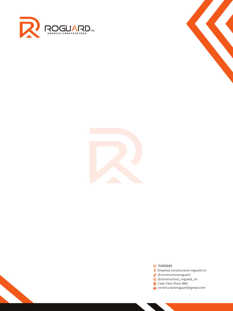 Hoja Membretada Roguard | PDF