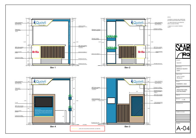 Elev 1 Elev 2: Quavii | PDF
