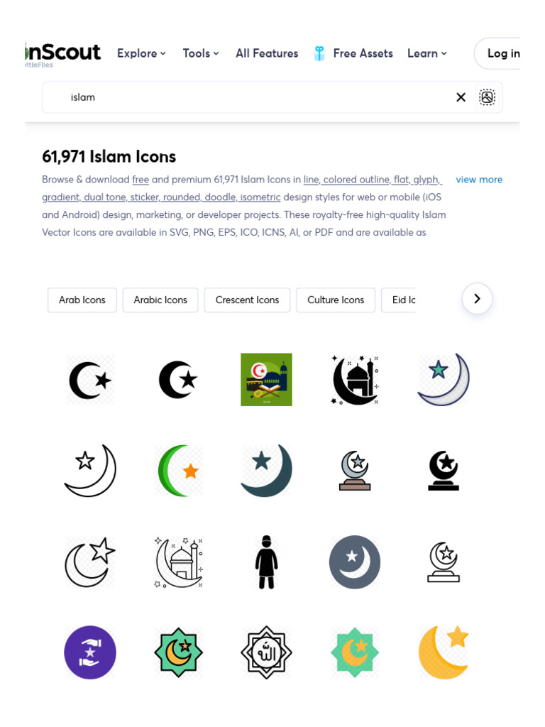 61,971 Islam Icons - Free in SVG, PNG, ICO - IconScout | PDF