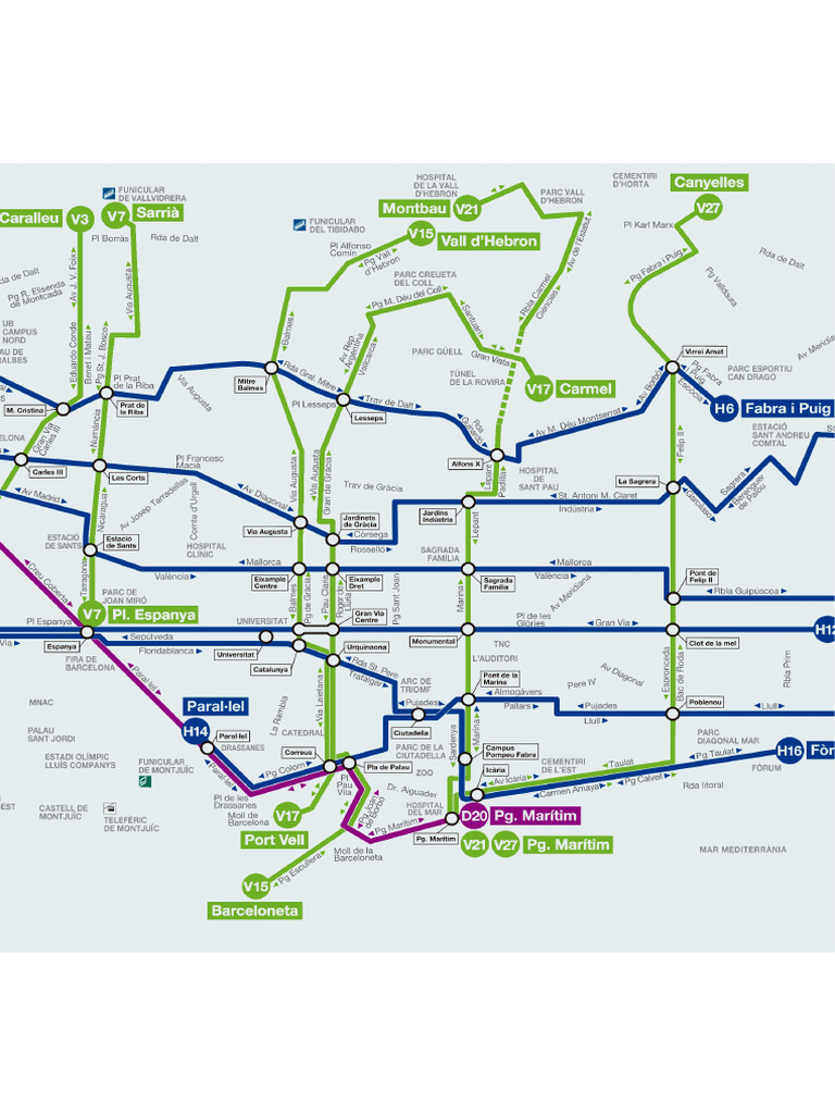 Mapa Transporte | PDF
