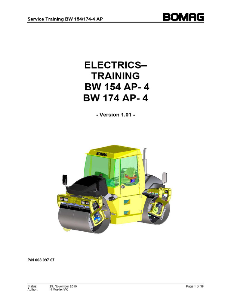 BW 154/174 AP Fault Codes Overview | PDF | Machines | Switch