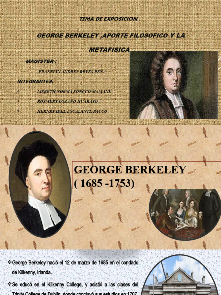 George Berkeley | PDF