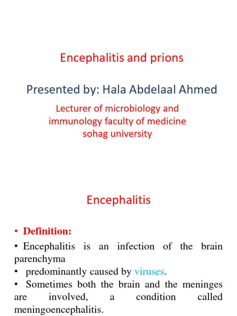Encephalitis | PDF | Rabies | Medicine