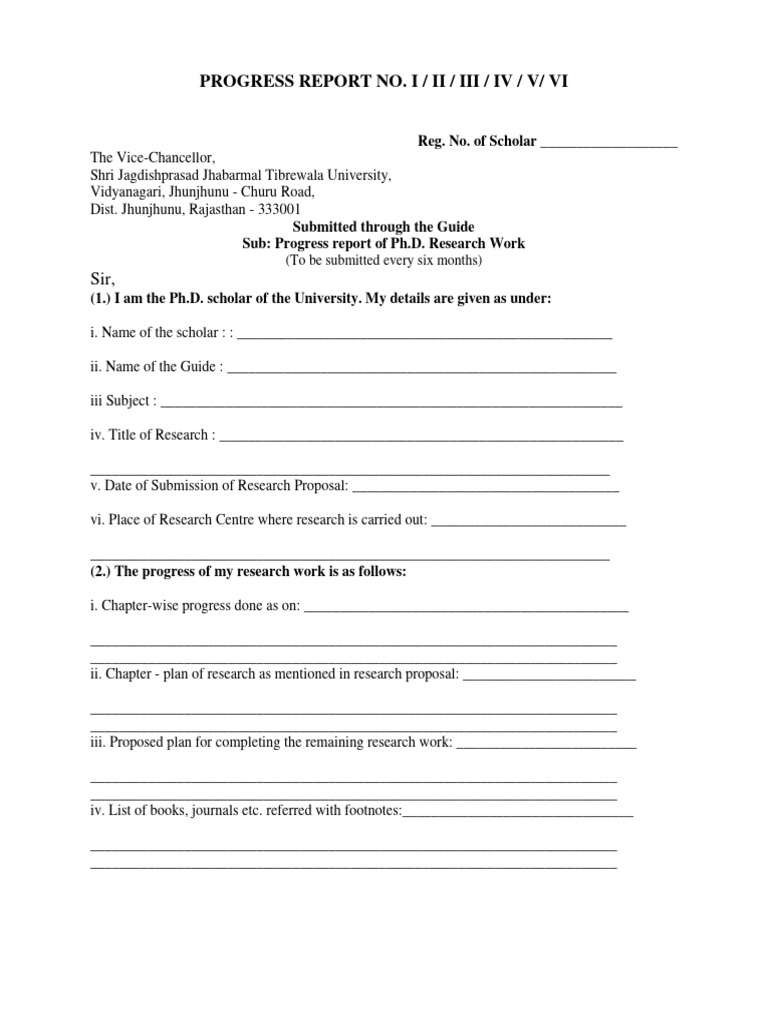 08.progress Report GUIDE | PDF | Art