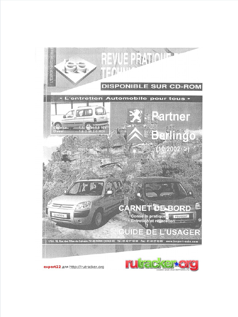Berlingo Peugeot Partner | PDF