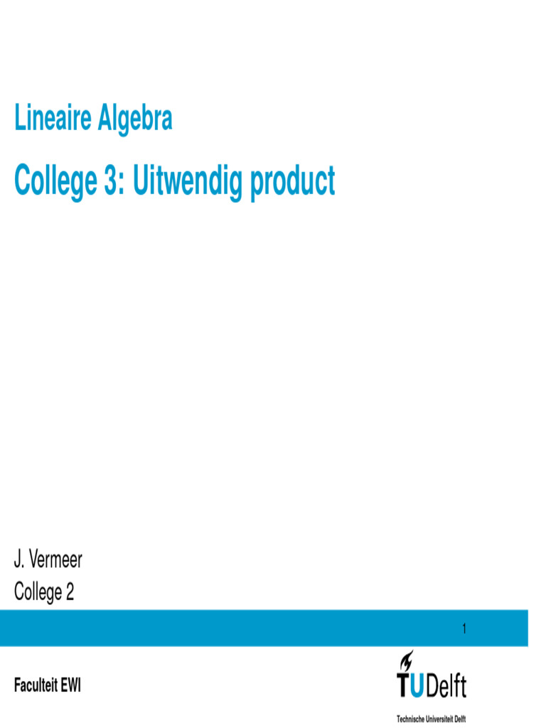 College3 (Linalg) HBObb | PDF