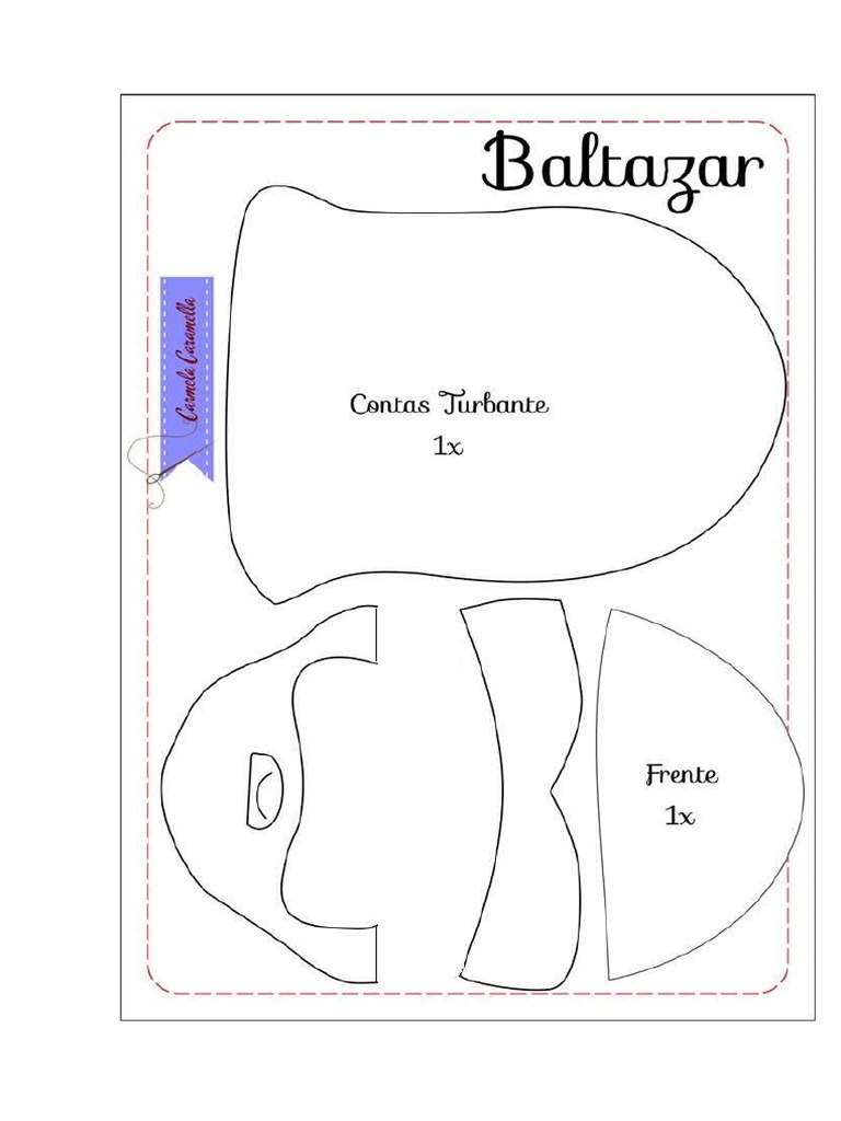 Rei Mago - Baltazar | PDF