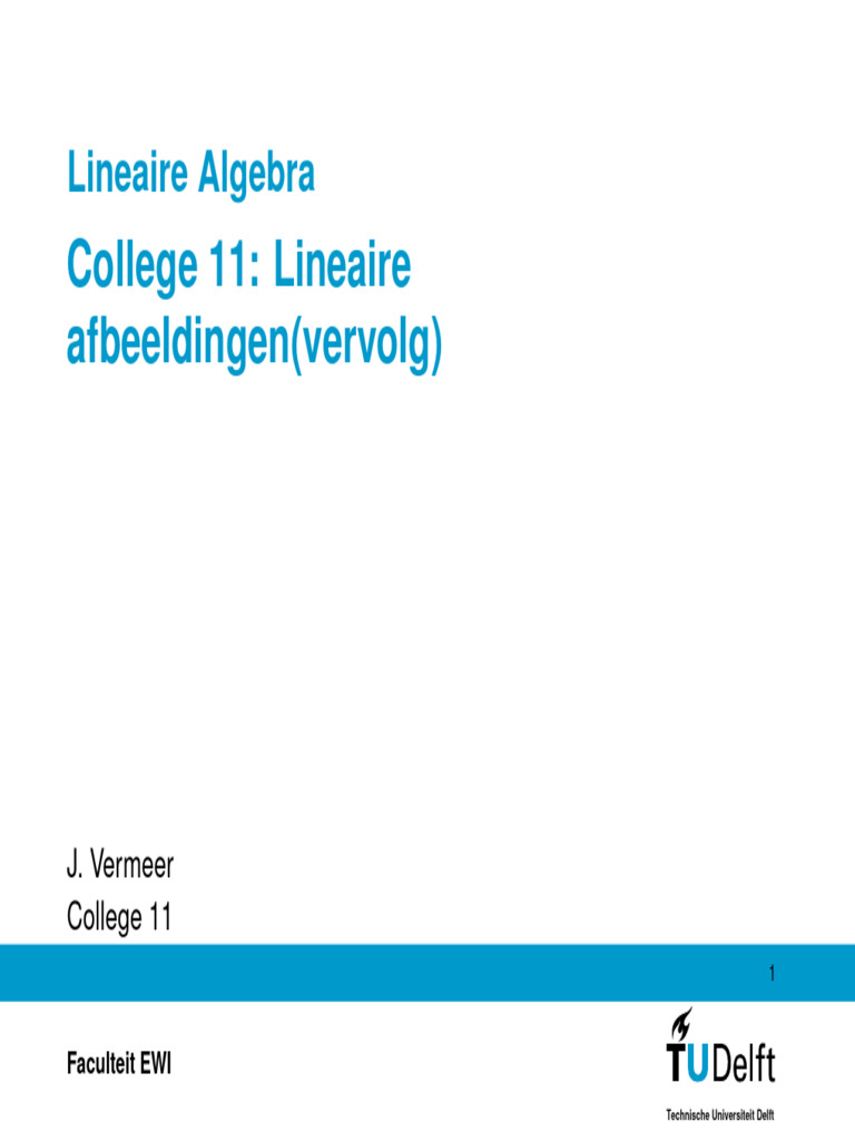 College11 (Linalg) HBObb | PDF