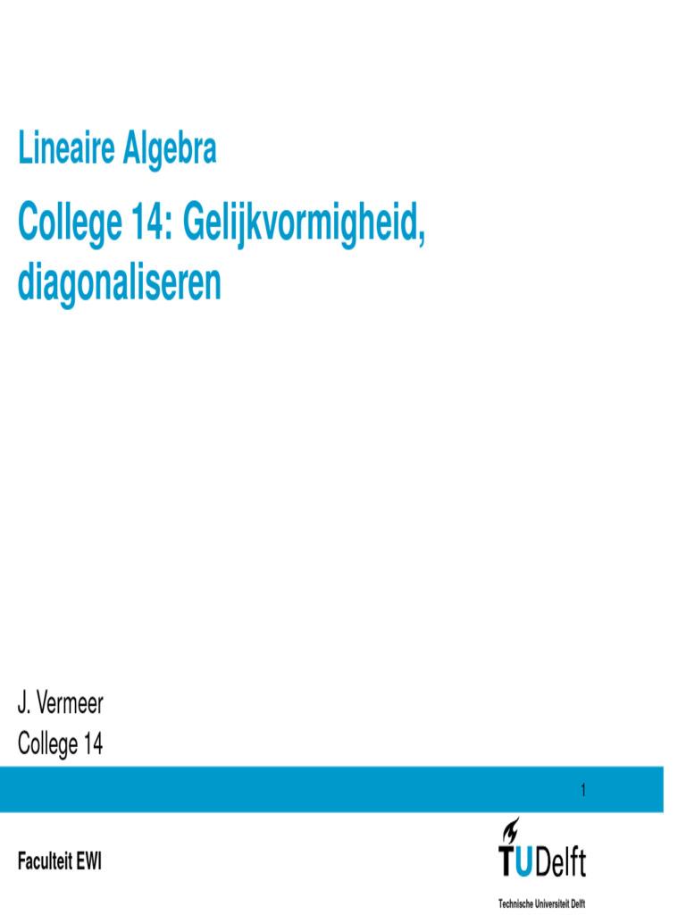 College14 (Linalg) HBObb1 | PDF
