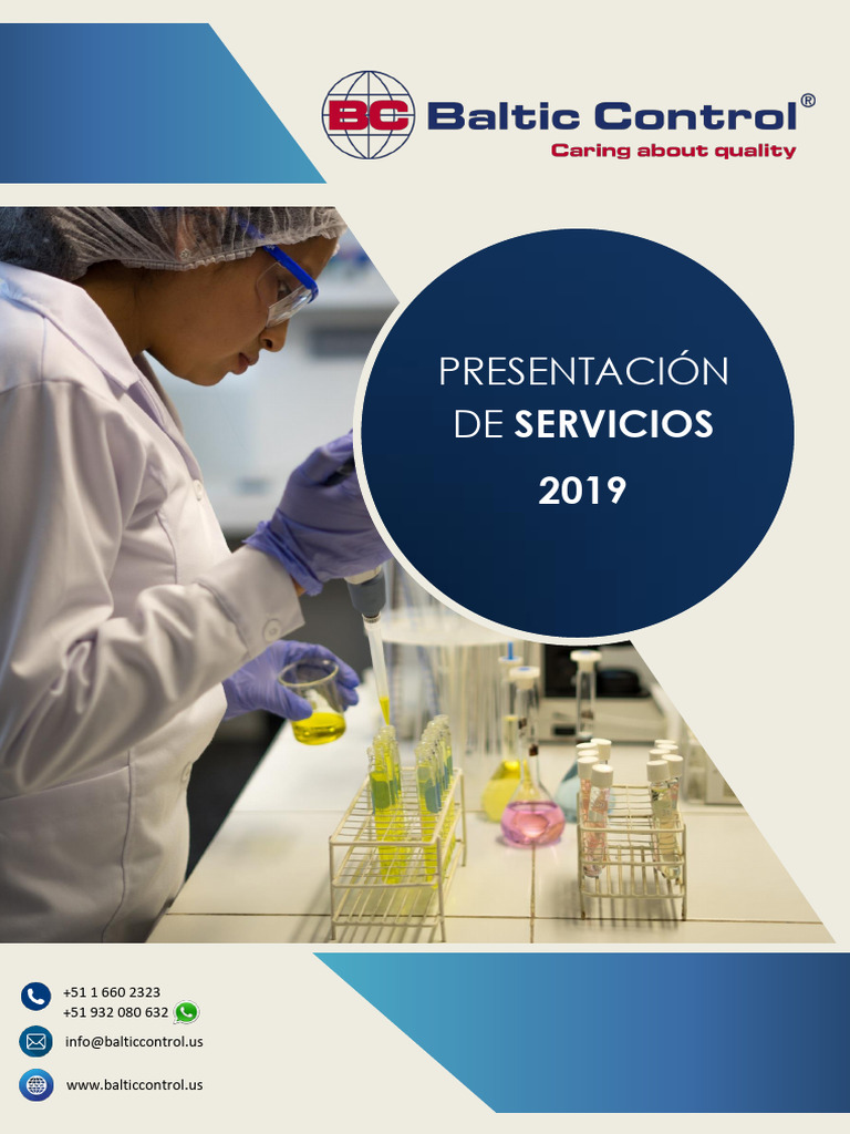 Presentación de Servicios - Baltic Control - 2019 | PDF