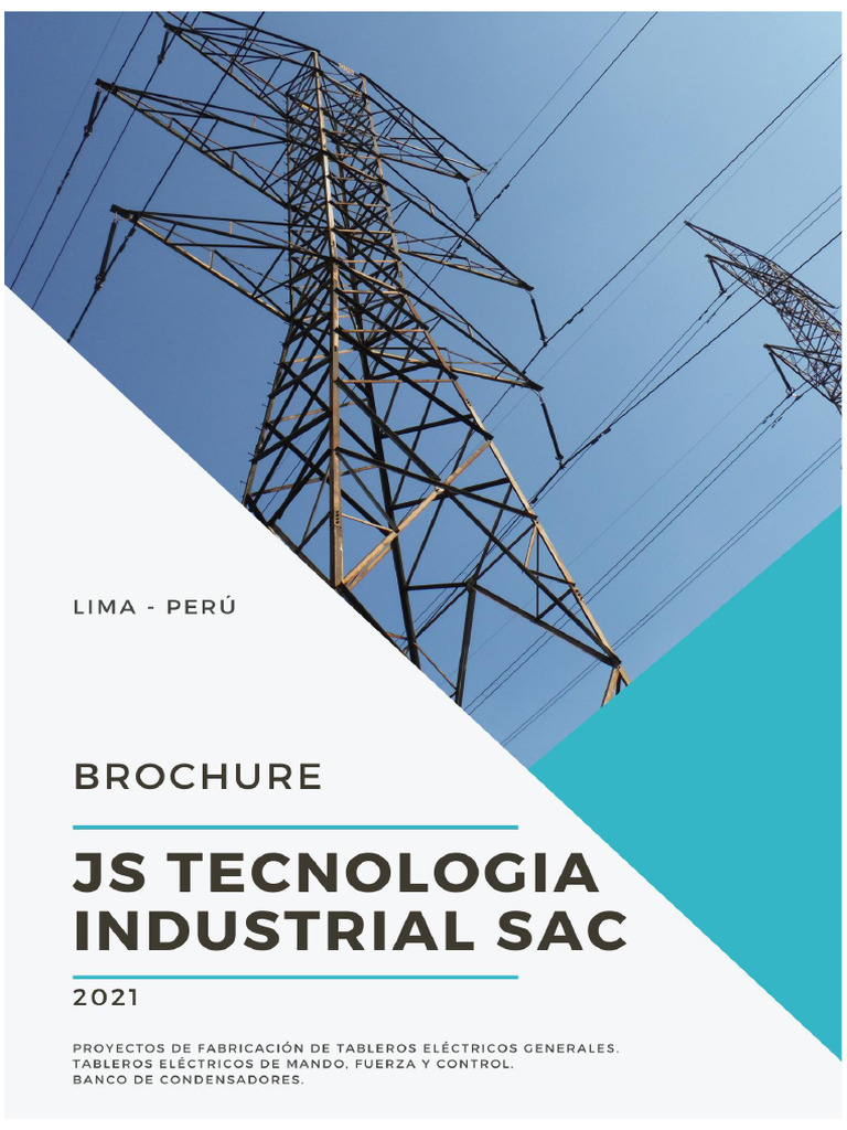 Brochure - Js Tecnologia Industrial Sac | PDF | Ingeniería | Ingenieria ...