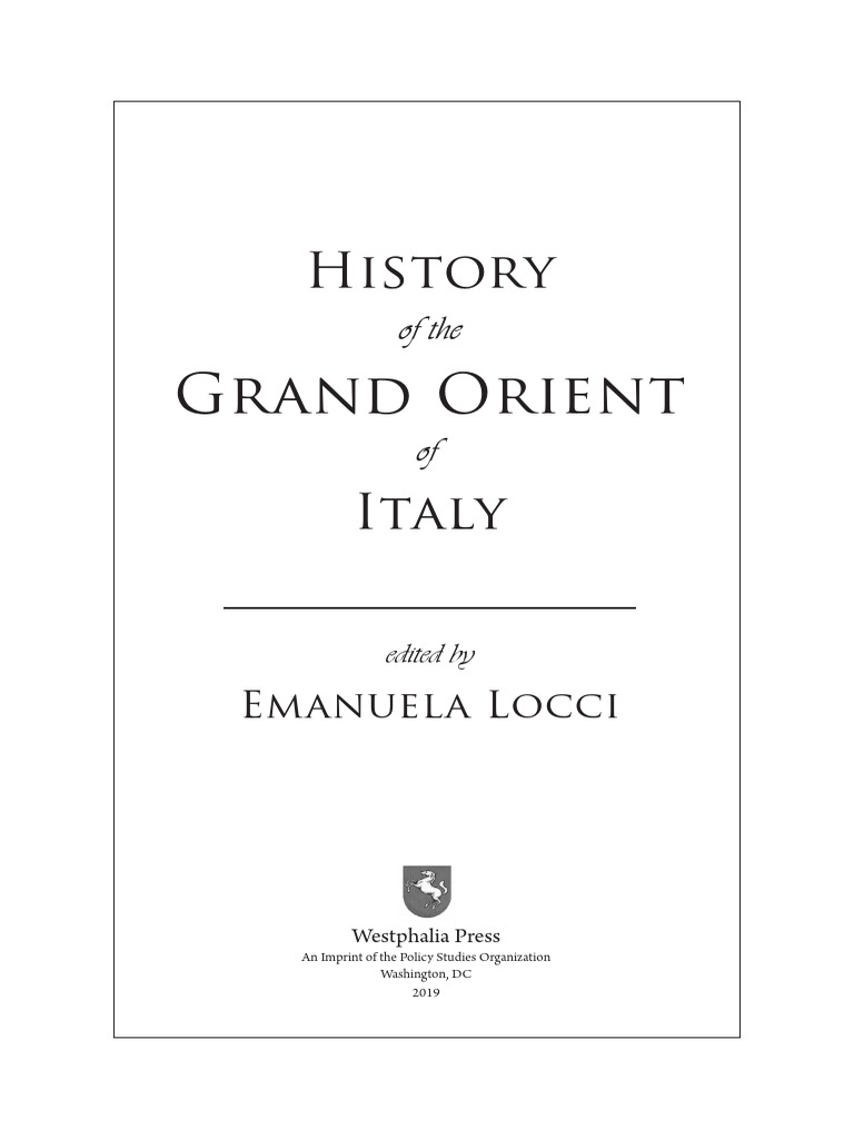 Italian Freemasonry From The Eighteenth | PDF | Freemasonry