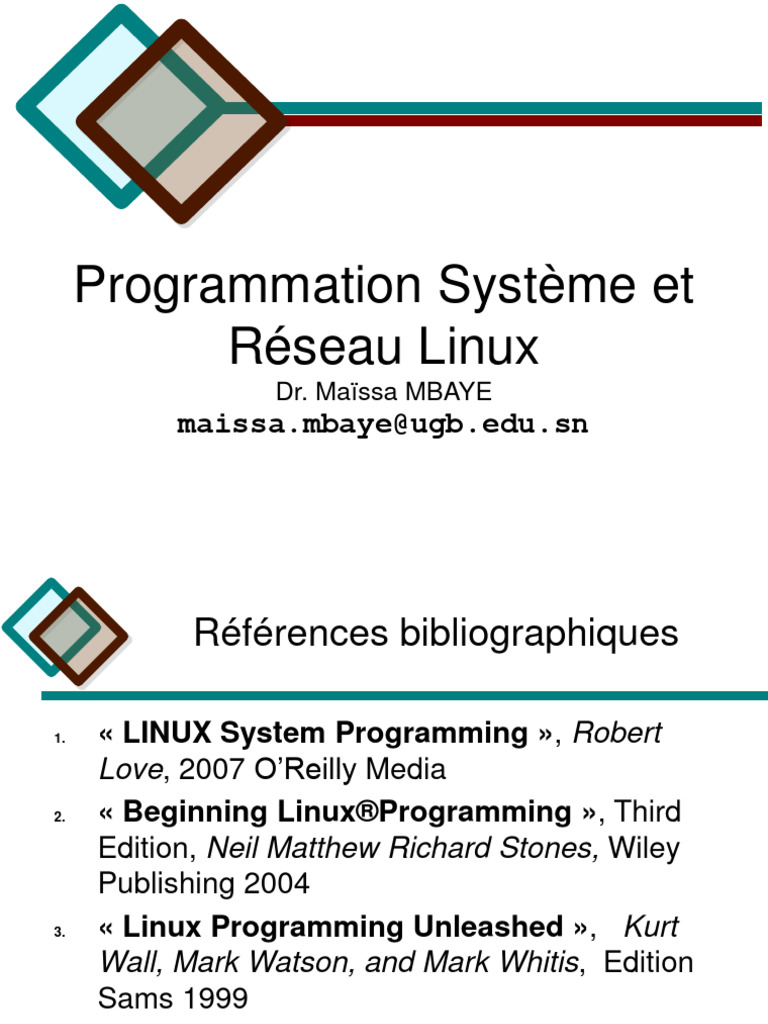 Programmation Système Linux-V2.3-2016 | PDF