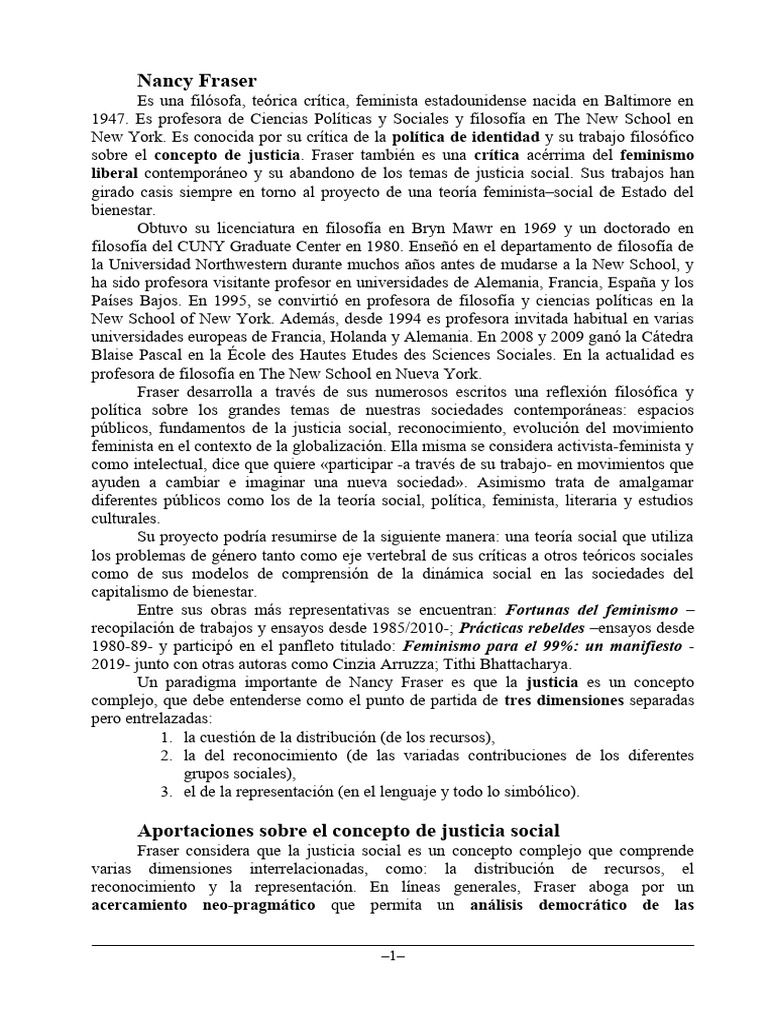 Nancy Fraser | PDF
