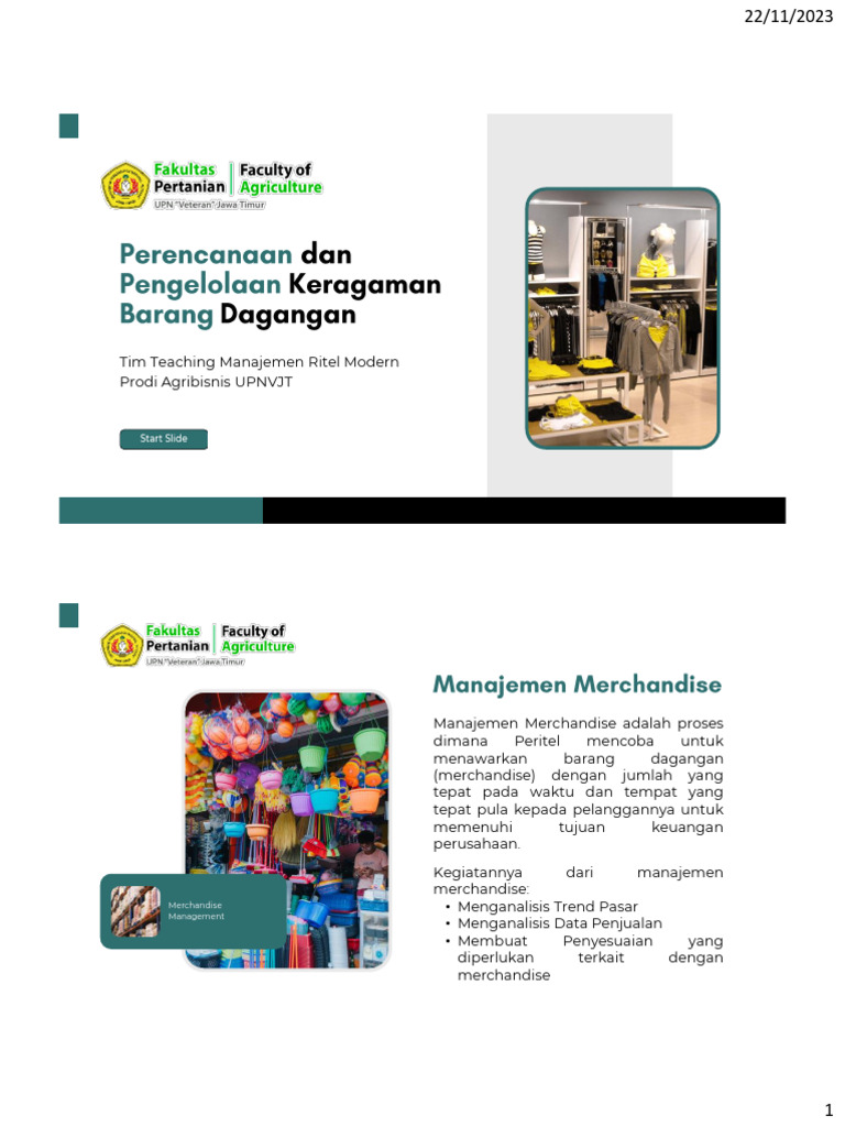 Bab 10 Perencanaan Dan Pegelolaan Keanekaragaman Barang Dagangan - M.A ...