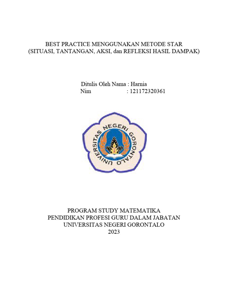 Best Practice Menggunakan Metode Star | PDF
