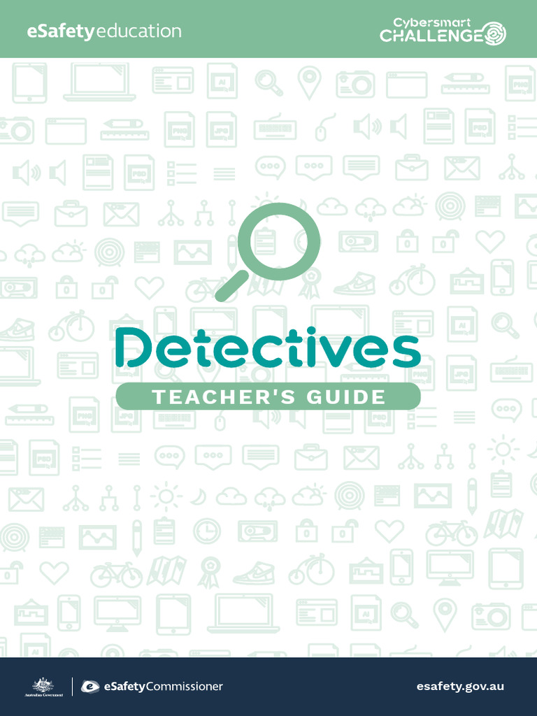Cybersmart Detectives Teachers Guide | PDF | Computers