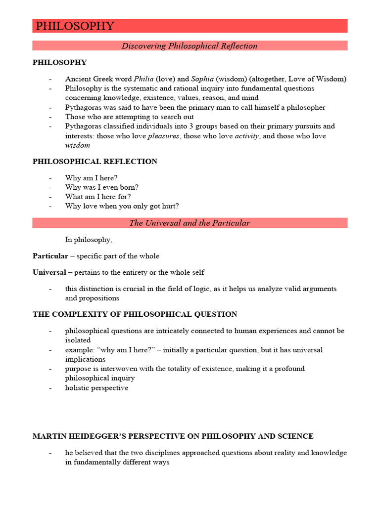 Philosophy | PDF | Dialectic | Reason