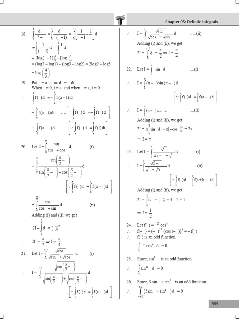 MHT Cet Triumph Maths Mcqs Based On Xi Xii Syllabus MH Board Sol 2 PDF 562 | PDF
