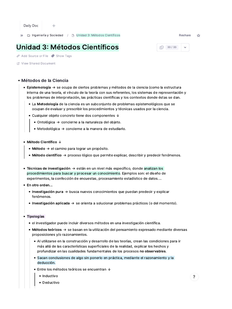 Métodos Científicos y Epistemología | PDF | Método científico ...