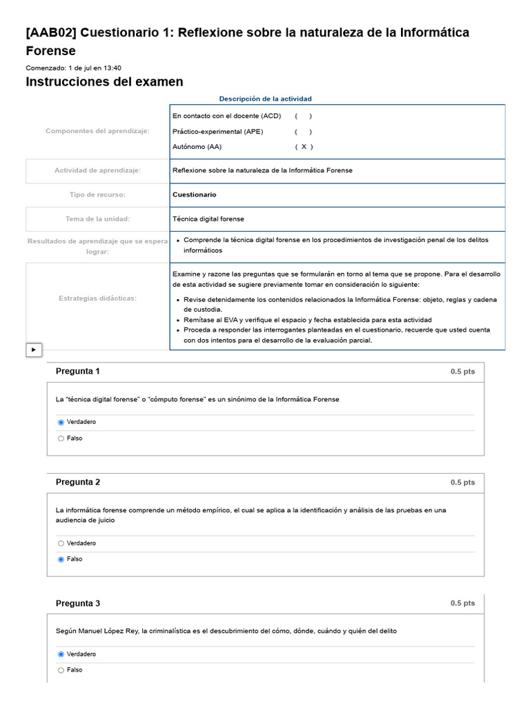 Reflexiones sobre Informática Forense | PDF