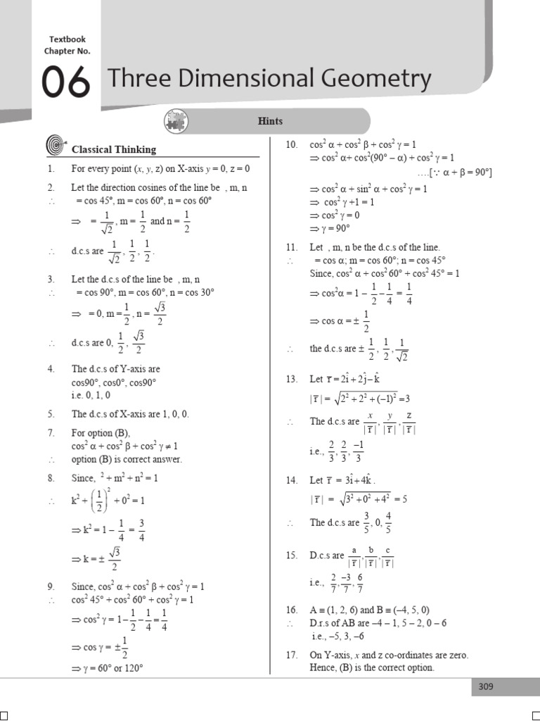 MHT Cet Triumph Maths Mcqs Based On Xi Xii Syllabus MH Board Sol 2 PDF 312 | PDF | Mathematics