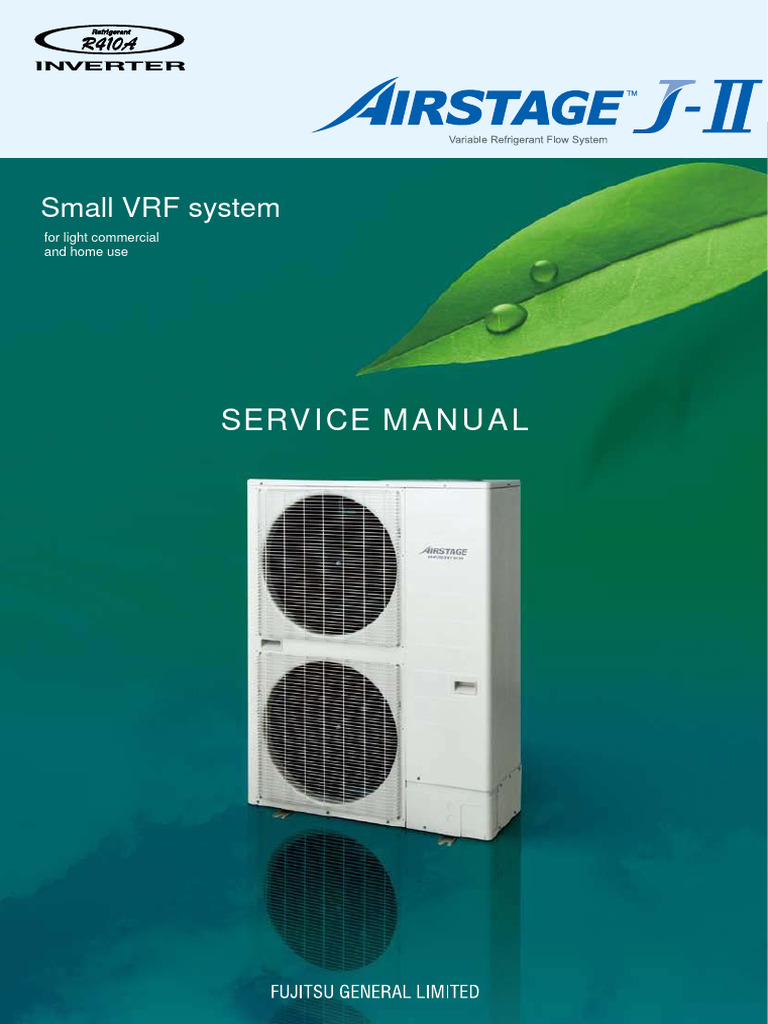 Airstage VRF Inverter System Manual | PDF
