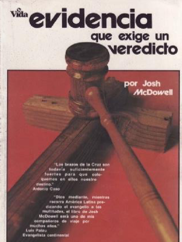 Evidencia Que Exige Un Veredicto - McDowell | PDF