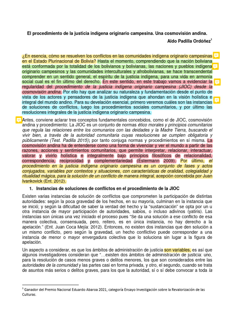 Cómo Hacer Un Ensayo - Jioc - Ganador Premio Eduardo Abaroa 2021 - Aldo ...