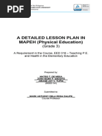 Grade 2 Physical Education Lesson Plan | PDF | Lesson Plan | Learning