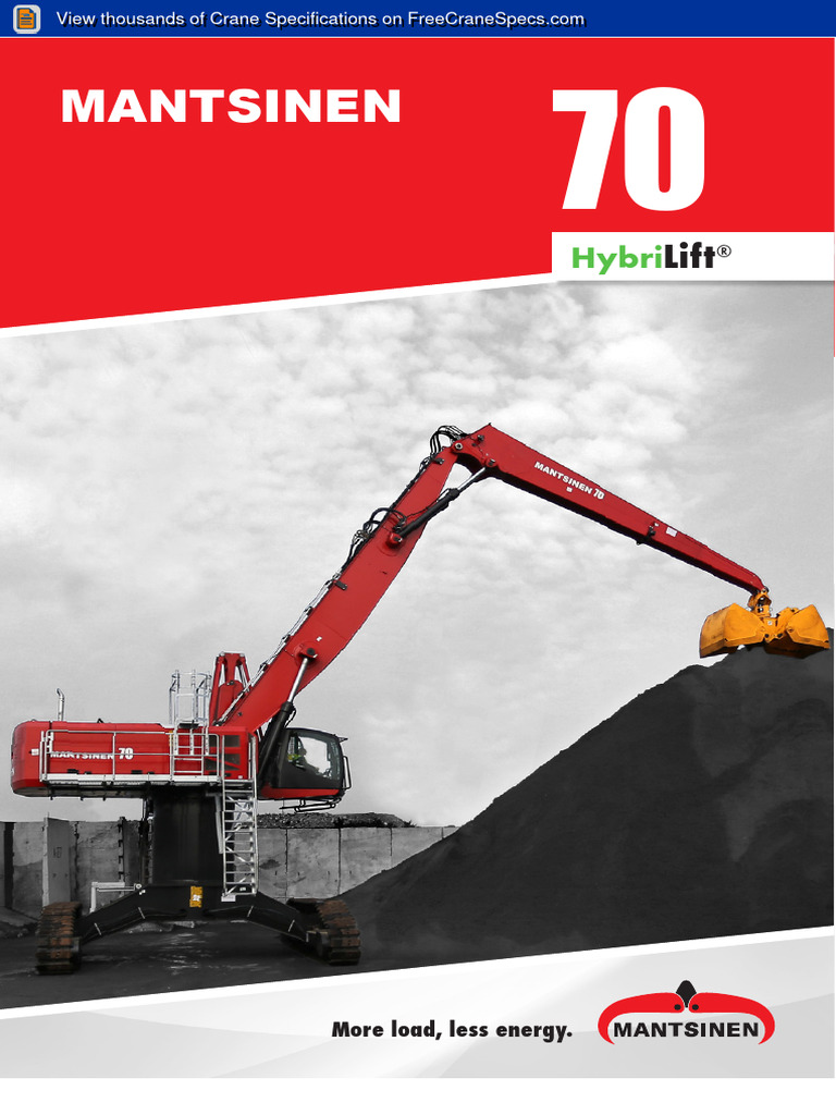 Mantsinen 70 HybriLift | PDF