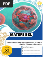 LKPD Struktur Dan Fungsi Sel | PDF | Sains & Matematika