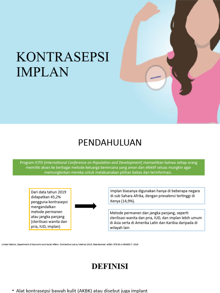Kontrasepsi Implan | PDF