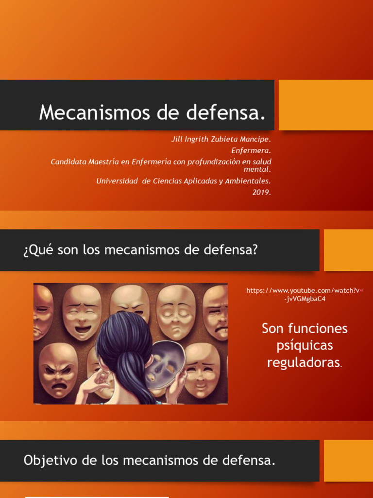 Mecanismos de Defensa | PDF | Ira | Invasión