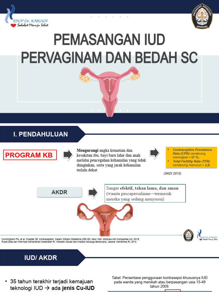 Pemasangan Iud Pervaginam Dan Bedah SC | PDF