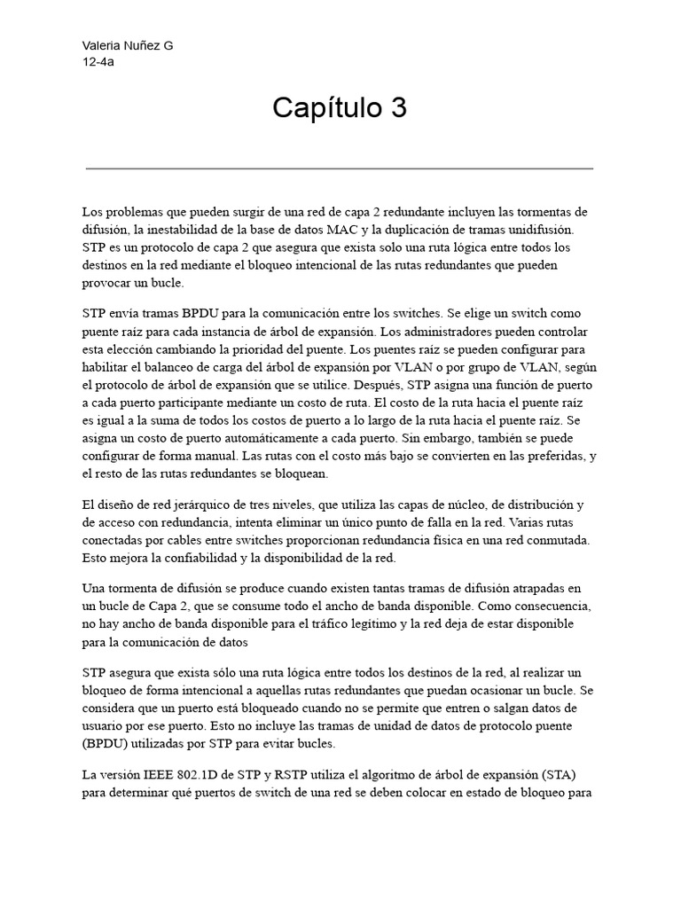 Capítulo 3 | PDF | Estándares de red | Protocolos de internet