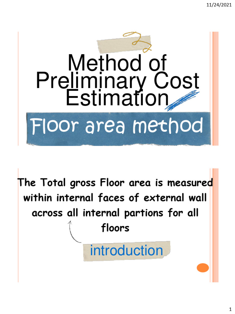 Unit 2 Floor Area Method | PDF | Area
