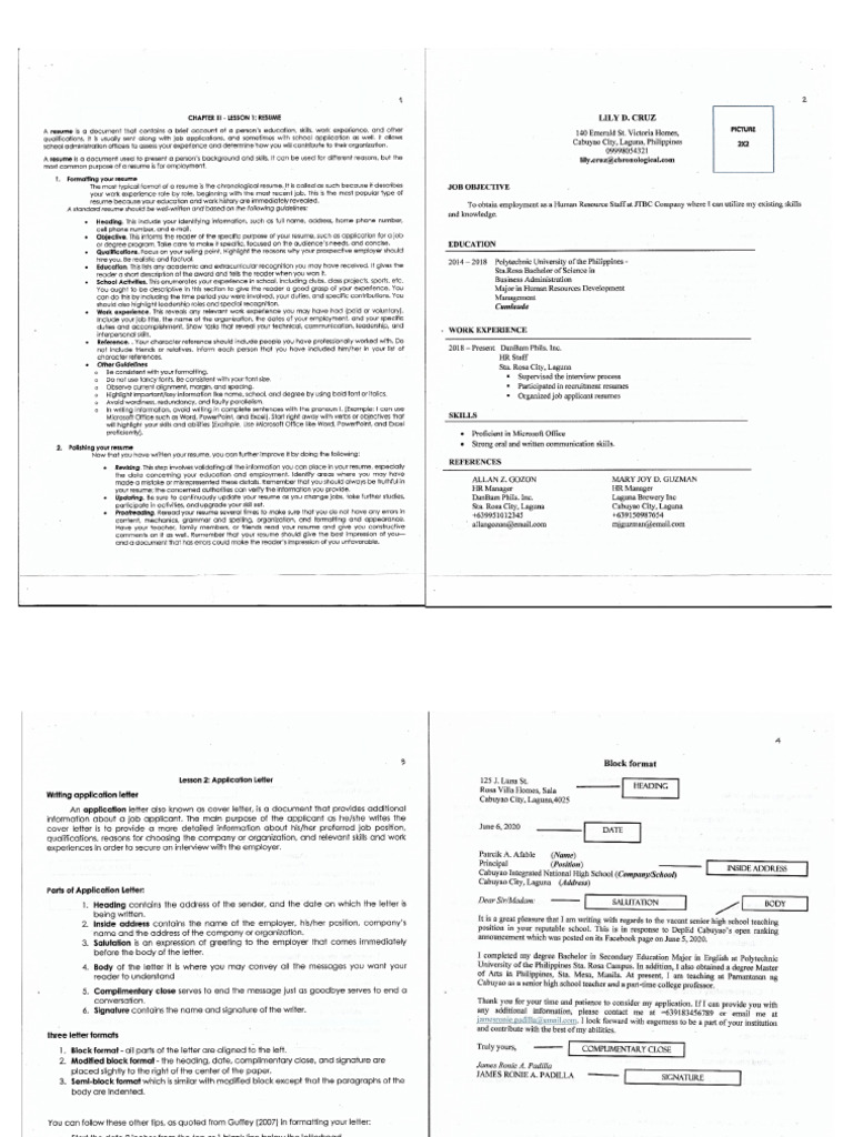 RWS Chapter Iii | PDF