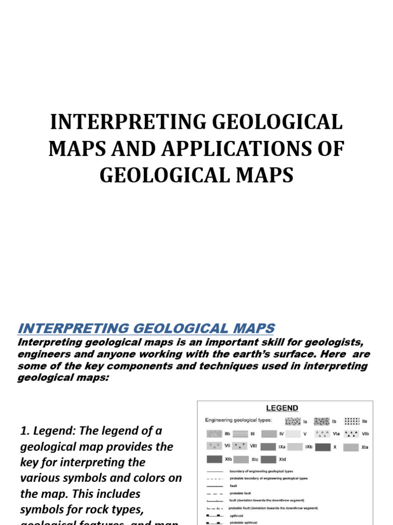 Geological Maps for Professionals | PDF | Geology | Map