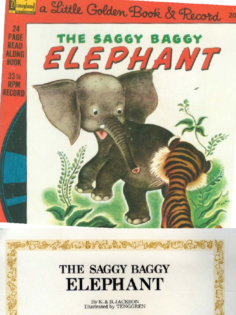 201-The Saggy Baggy Elephant | PDF