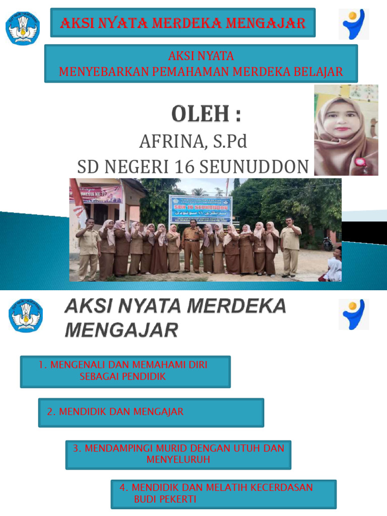 Aksi Nyata Topik 1 Afrina | PDF