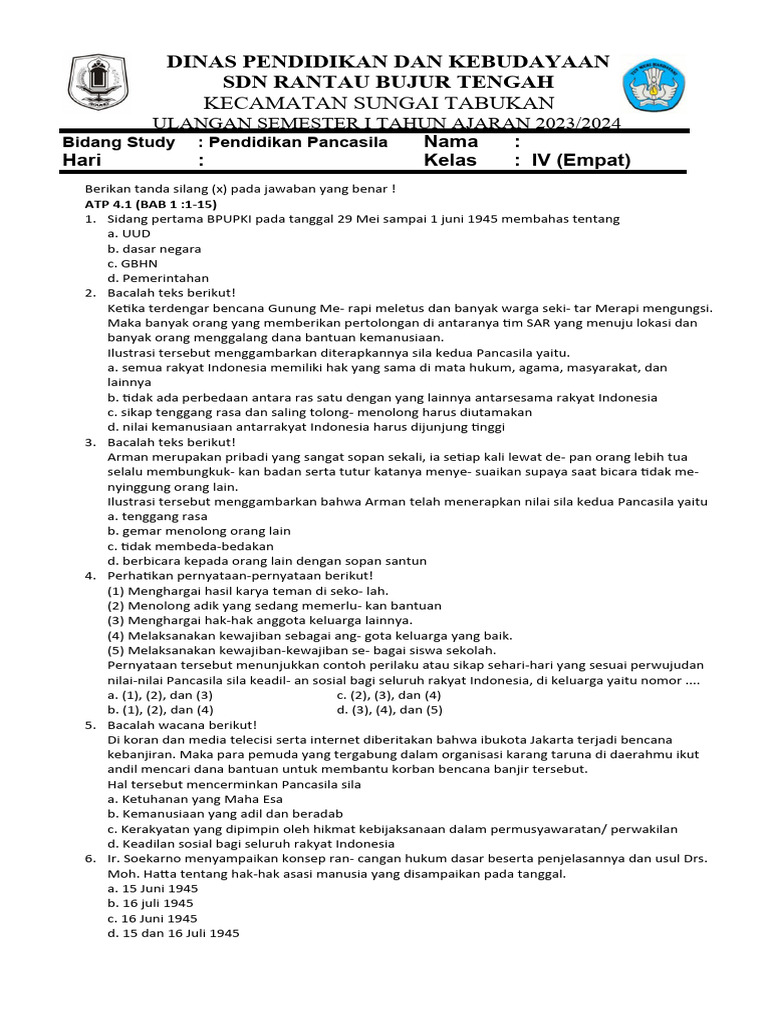 Pend Pancasila | PDF