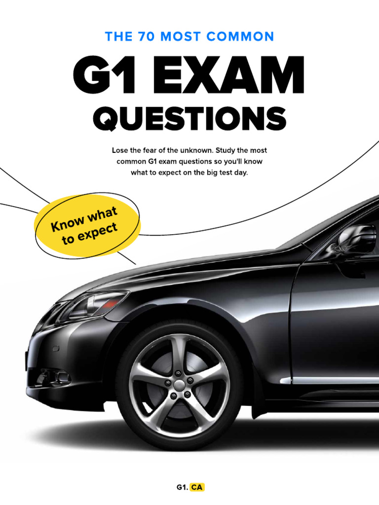 g1 Cheat Sheet Questions | PDF