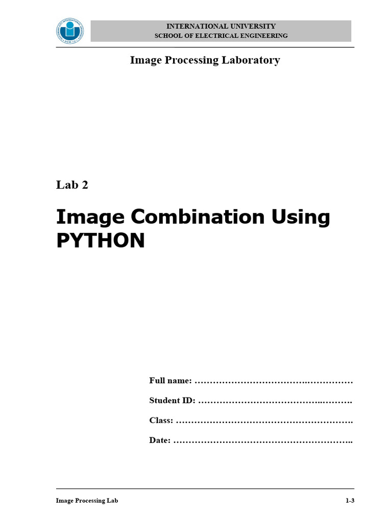 Lab 2 Report Template | PDF