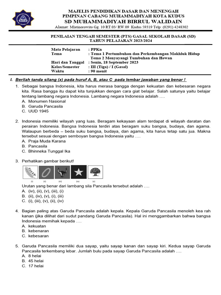 PPKN KELAS 3 | PDF | Olahraga & Rekreasi | Perjalanan