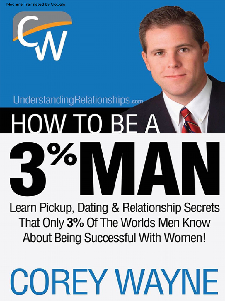 Corey Wayne - How To Be A 3% Man | PDF