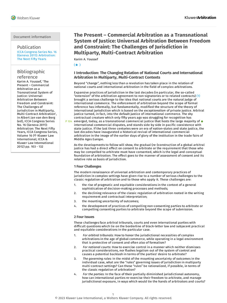 Karim A. Youssef, Multi-Contract | PDF